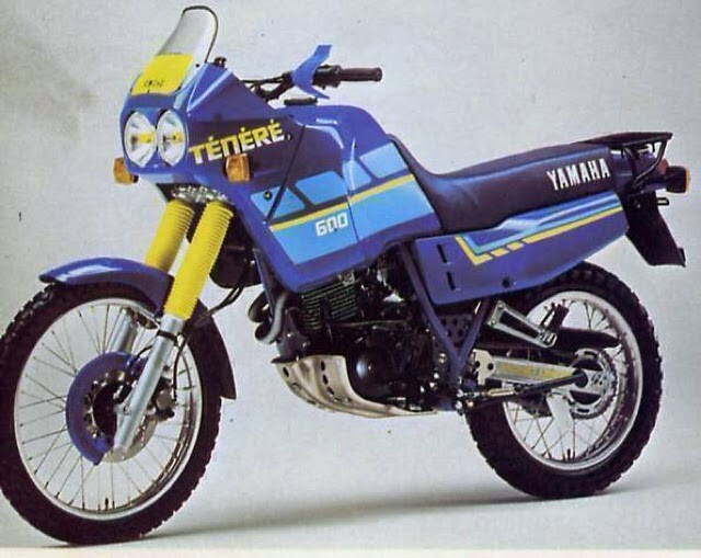 YAMAHA XT600Z TÉNÉRÉ - Motos Clássicas 80