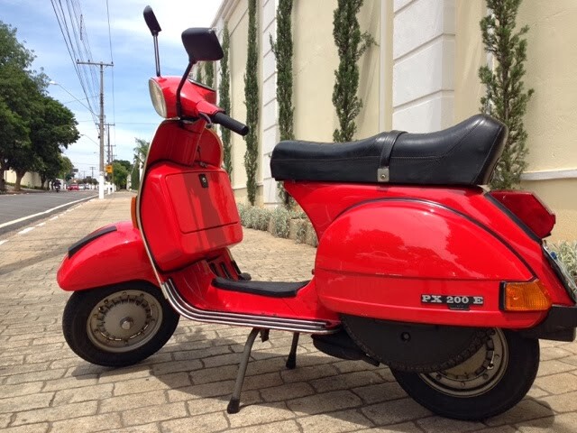 Garagem do Colecionador: VESPA - PX200E 1986 - Motos Clássicas 80
