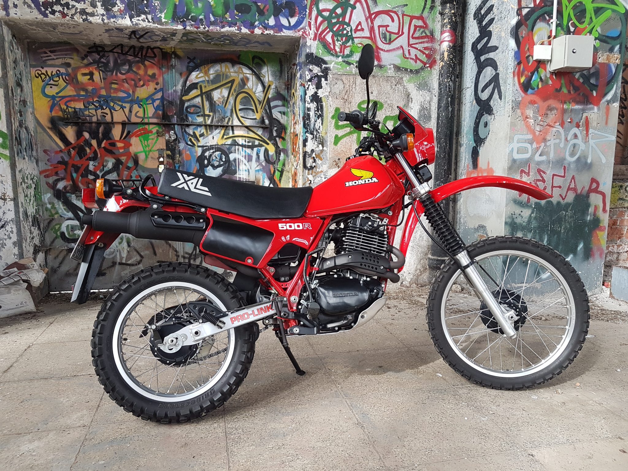 A “nossa” XL 250R e a “anabolizada” XL 500R – Motos Clássicas 80